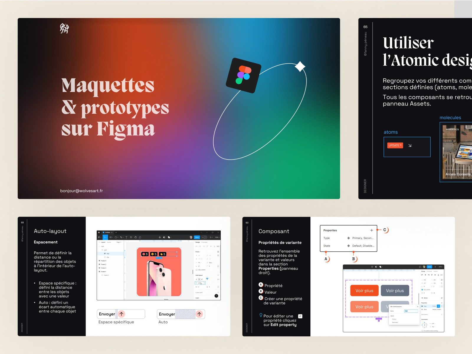 Formation Figma sur-mesure ~ Wolvesart